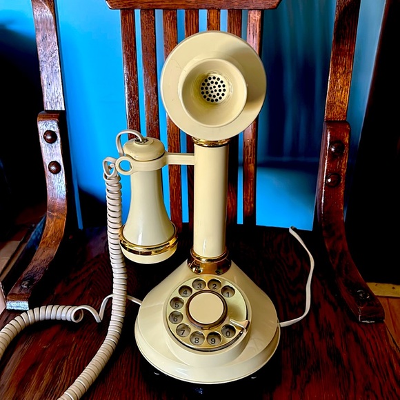 Western Electric | Accents | Vintage 973 Candlestick Rotary Phone ...